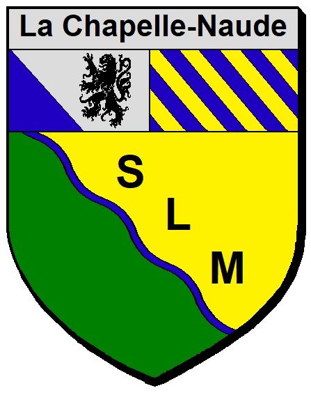 Blason de La Chapelle-Naude/Coat of arms (crest) of La Chapelle-Naude Blason de La Chapelle-Naude/Coat of arms (crest) of La Chapelle-Naude